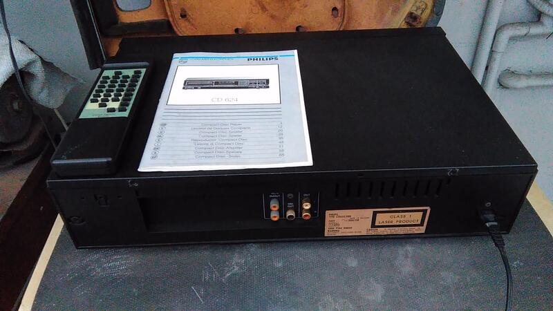 PHILIPS CD 624 CDPLAY 雷射頭 CDM4/19 很少使用 電路板亮晶晶 | 露天市集 | 全台最大的網路購物市集