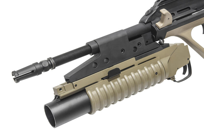 【TAF 客製槍售完】GHK AUG A2 GBB with M203榴彈發射器 (沙色 FDE 限量版) | 露天市集 | 全台最大的網路購物市集