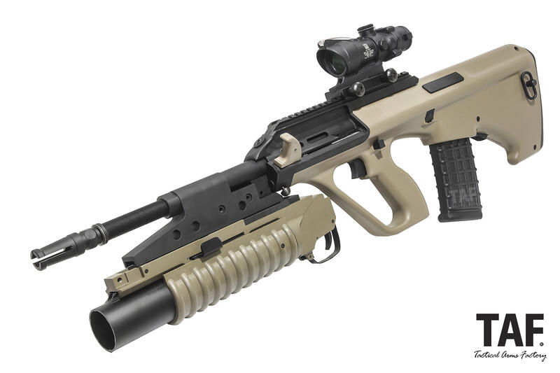 【TAF 客製槍售完】GHK AUG A2 GBB with M203榴彈發射器 (沙色 FDE 限量版) | 露天市集 | 全台最大的網路購物市集