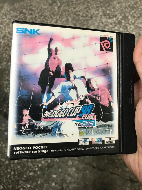 全新 SNK NGP NEOGEO POCKET NGPC NEOGEO CUP'98 PLUS COLOR | 露天市集 | 全台最大的網路購物市集