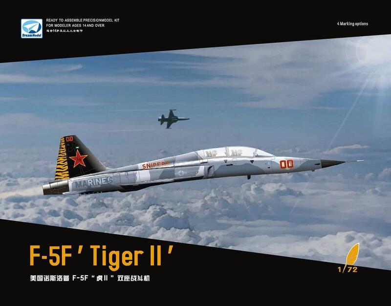 ㊣ 夢模型 1/72 F-5F 台灣空軍虎式戰鬥機 Tiger II Dream Model 組裝模型 DM720014 | 露天市集 | 全 ...