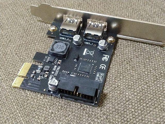 PCI-E 轉 USB3.0 19P NEC最新晶片 USB 3.0 擴充卡 NEC uPD720201 內2埠 外2 | 露天市集 | 全台 ...