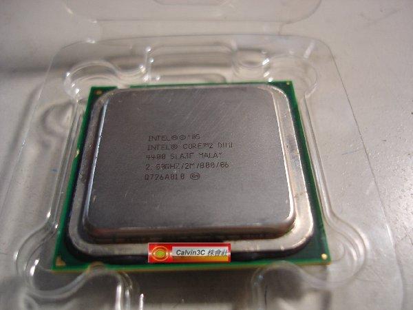 Intel Core 2 Duo E4400 正式版 ( 2.0G / 800MHz / 2M / 65nm / 雙核心 / 原廠風扇 ...