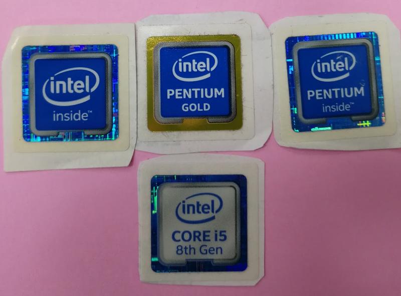 intel CORE i5 8th Gen 8代 (Pentium intel inside) CPU原廠貼紙 | 露天市集 | 全台最大的 ...