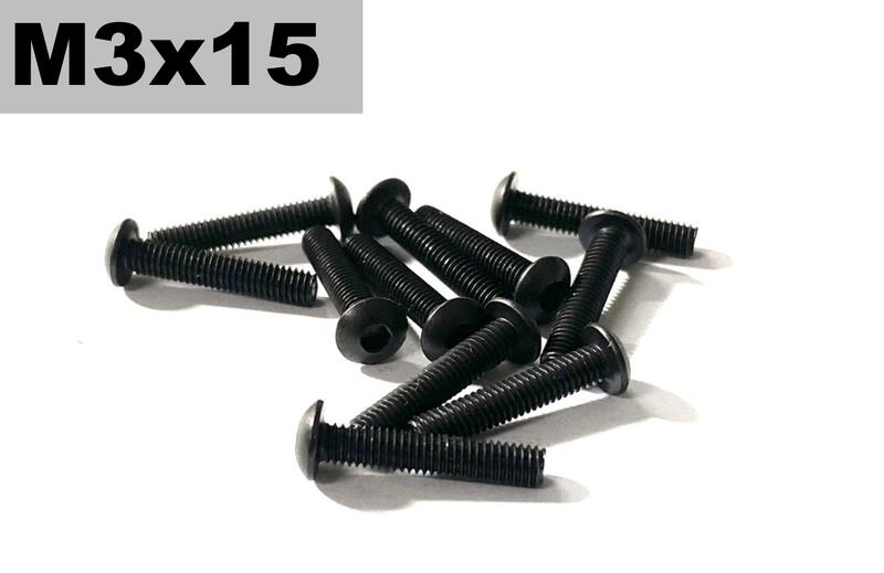 M3 3*15 M3X15 半圓頭螺絲 丸頭螺絲 盤頭 內六角螺絲(2.0六角) | 露天市集 | 全台最大的網路購物市集