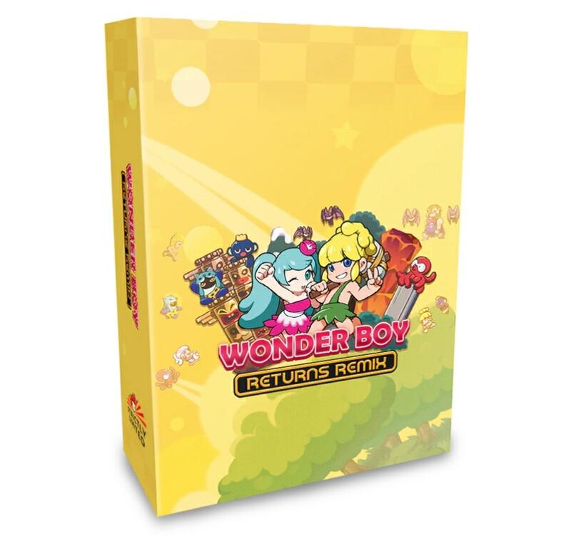 【超級稀有遊戲】NS Switch遊戲 Wonder Boy Returns 神奇男孩 歸來Remix 典藏版 限量發行 | 露天市集 | 全 ...