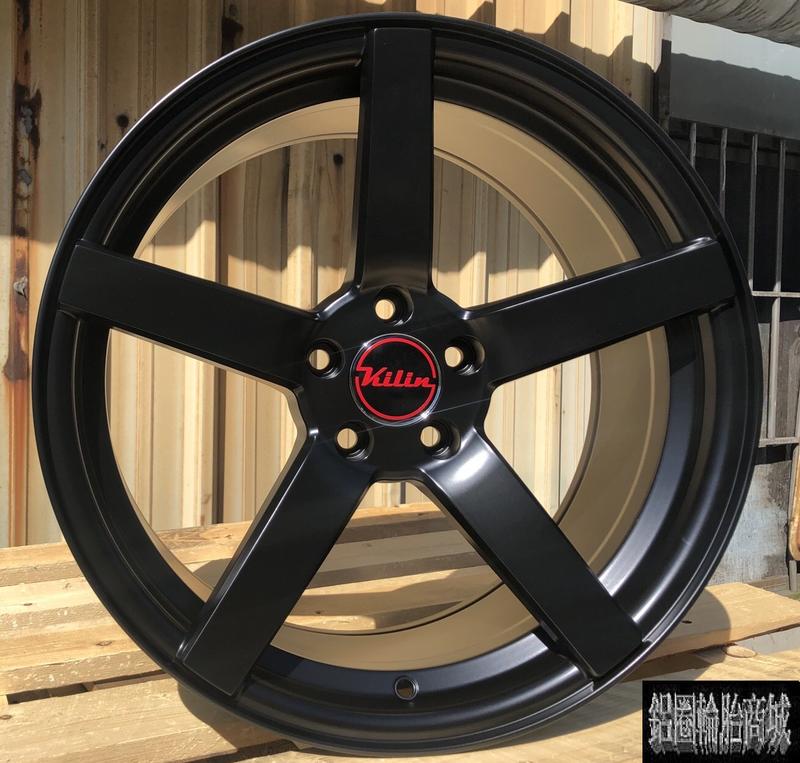 【CS-913】全新 類 CV3 18吋鋁圈 黑 5孔108 5孔114.3 5孔112 5孔120 100 內凹 VK | 露天拍賣