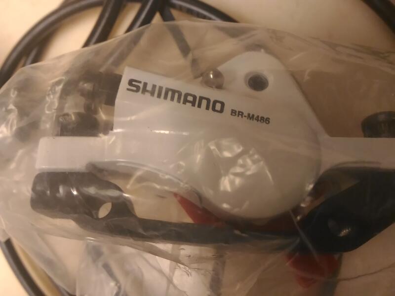 SHIMANO油壓碟刹左前BR-M486. /右後BR-M486 分離式油壓碟煞刹 | 露天市集 | 全台最大的網路購物市集