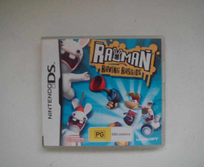 NDS 瘋狂兔子 雷曼兔 英文版 Rayman Raving Rabbids | 露天市集 | 全台最大的網路購物市集