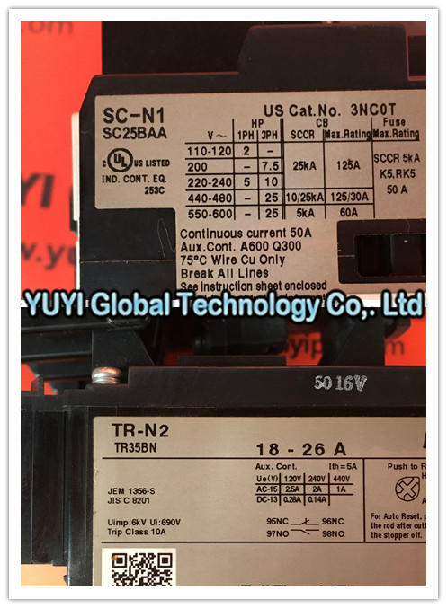 FUJI SC-N1 SC25BAA WITH TR-N2 TR35BN CIRCUIT BREAK | 露天市集 | 全台最大的網路購物市集
