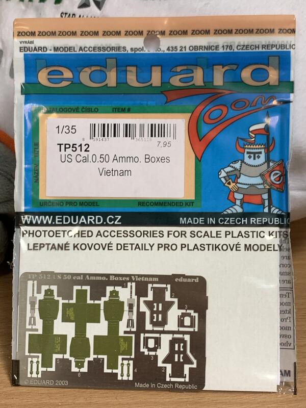 ~飛行員之家~ EDUARD 1/35 越戰 美軍 50機槍 彈藥箱 蝕刻片 (TP512) | 露天市集 | 全台最大的網路購物市集