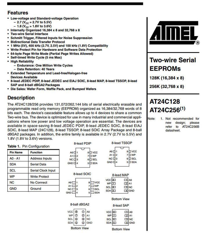 【DIY_LAB#535】AT24C128 (DIP-8) 128K(16384x8) I2C EEPROM(現貨) | 露天市集 | 全台最 ...
