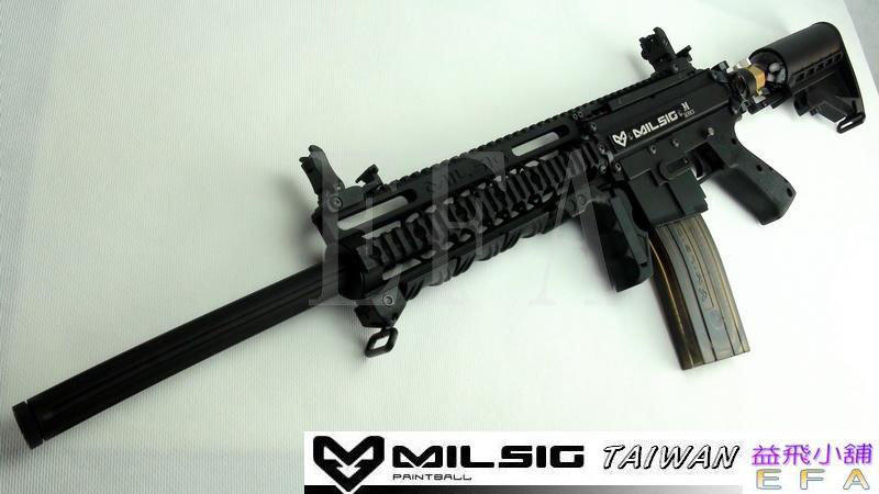 【EFA-漆彈精品】2013旗艦款 MILSIG M-Series 黑色 PARADIGM PRO 戰術漆彈鎮暴槍 | 露天市集 | 全台最大 ...