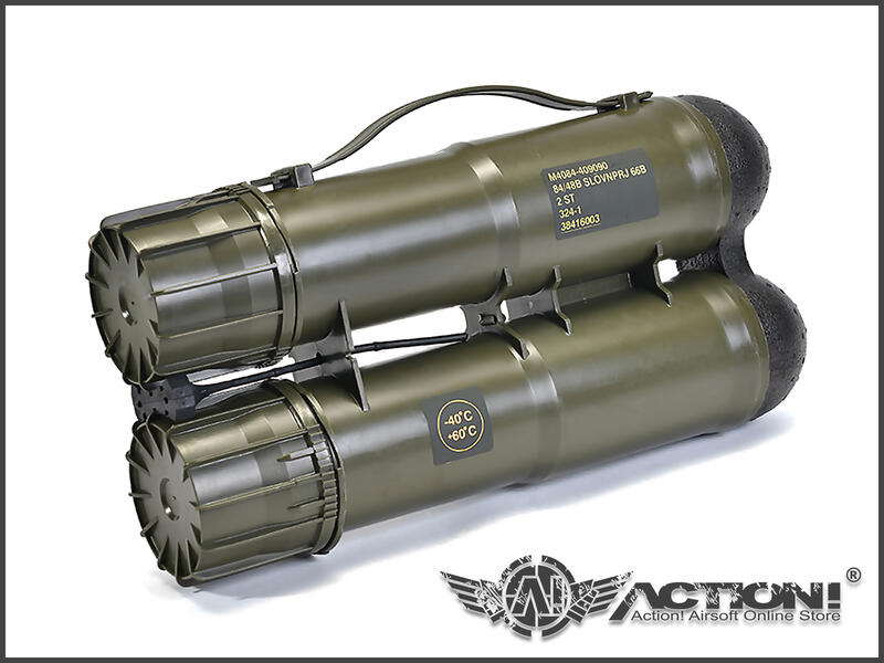 【Action!】現貨）M3 MAAWS 古斯塔夫 84mm 雙聯裝 彈藥攜行筒 (真品 瑞典製)《限量發售》VFC | 露天市集 | 全台最 ...