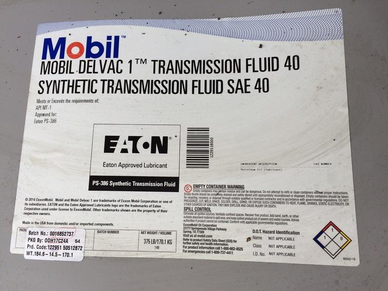 【MOBIL 美孚】TRANSMITION FLUID 40、全合成傳動油、208公升/桶【Eaton PS-386】 | 露天市集 | 全台 ...
