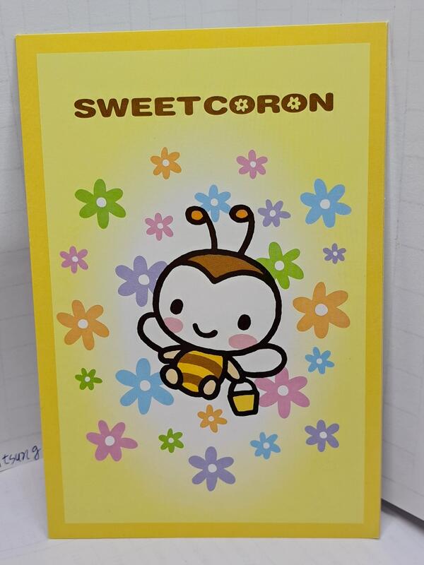 sanrio2001年收藏品＊ ＊小蜜蜂SWEET CORON 紀念版可愛明信片＊＊㊣ | 露天市集 | 全台最大的網路購物市集