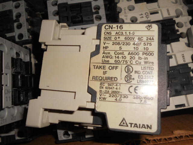 TECO 東元.TAINA 台安 電磁開關、電磁接觸器 CU-11 CU-16 CN-11 CN-16 220V | 露天市集 | 全台最大的 ...