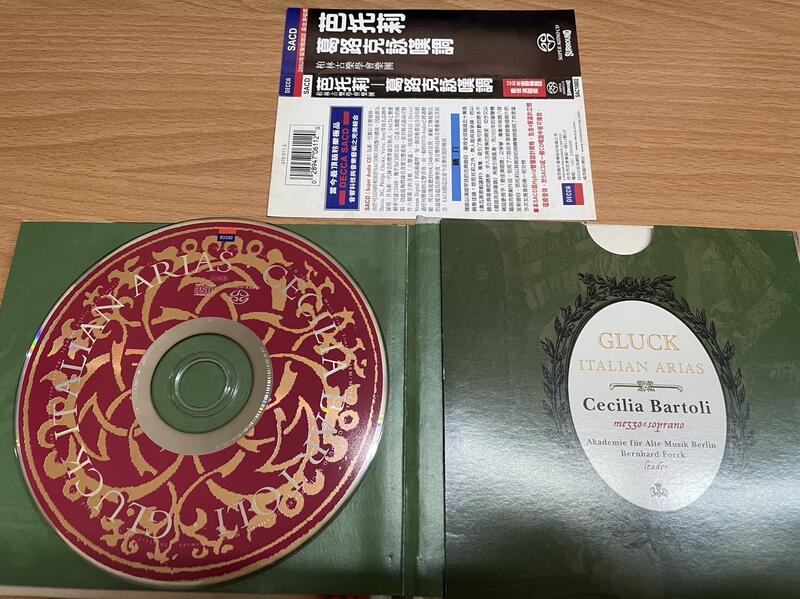 二手CD【Cecilia Bartoli】Gluck Italian Arias | 露天市集 | 全台最大的網路購物市集