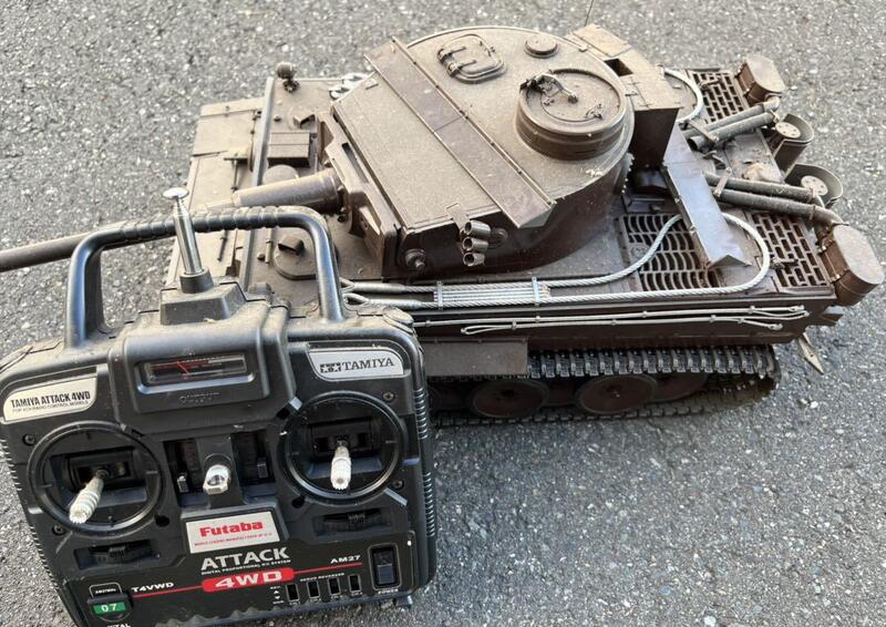 【#TAMIYA 56009/56010】1/16 二戰 德軍 TIGER I 虎式重戰車含遙控器聲光組 | 露天市集 | 全台最大的網路購物市集