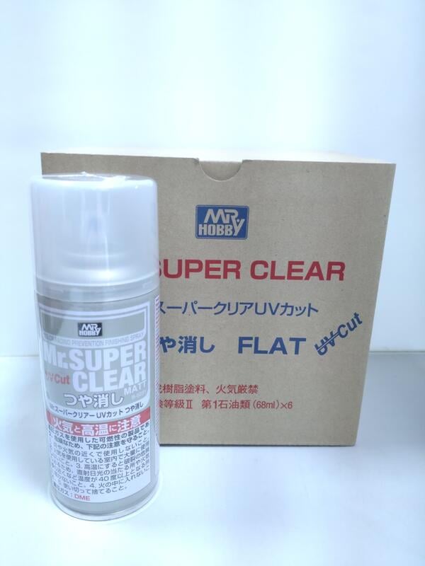 Mr.HOBBY B523 Mr.SUPER CLEAR UV CUT MATT 超級消光噴漆 | 露天市集 | 全台最大的網路購物市集