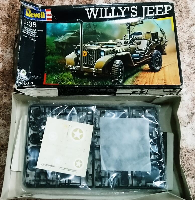 Revell-03015~1/35系列 Willy's 吉普 | 露天市集 | 全台最大的網路購物市集