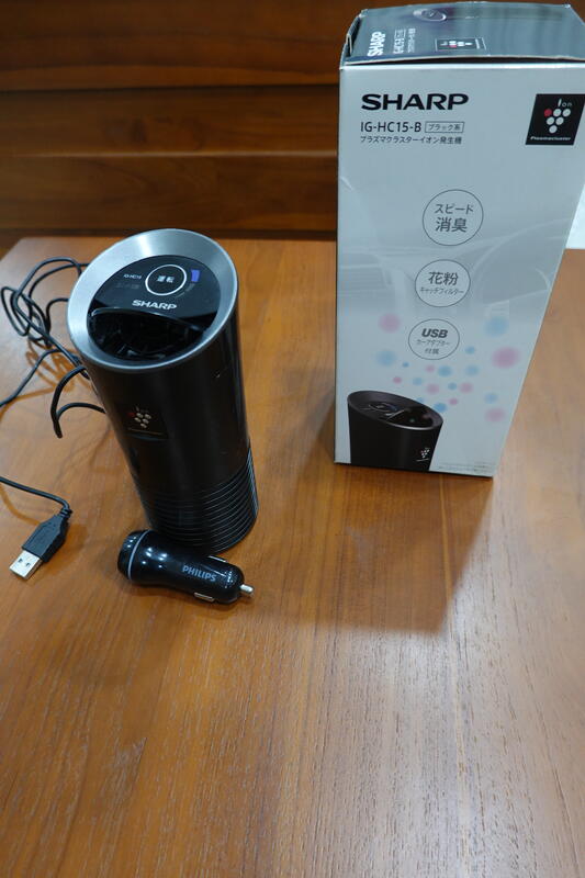 夏普 IG-HC15 黑色 SHARP 車用空氣清淨機 | 露天市集 | 全台最大的網路購物市集