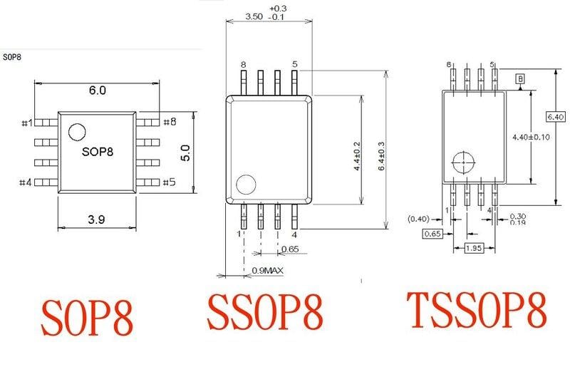 【婷婷的店】Arduino雙面SMD轉DIP(SOP8/SSOP8/TSSOP8 to DIP8) 轉換板1片 | 露天市集 | 全台最大的 ...