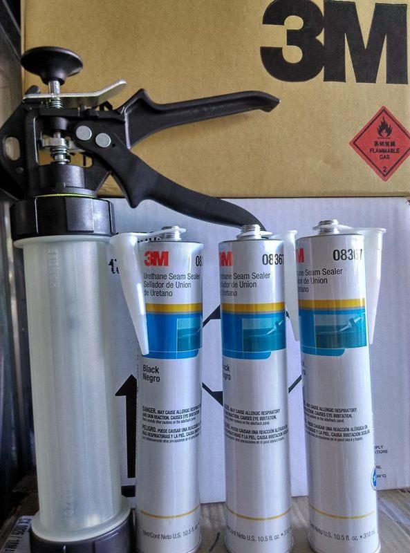 3M 8367黑色PU膠 車身導流板接著烤漆車身膠強化結構膠 板金膠 填縫劑 車門邊封膠 原裝膠 3M黑色中性.車體專用 | 露天拍賣
