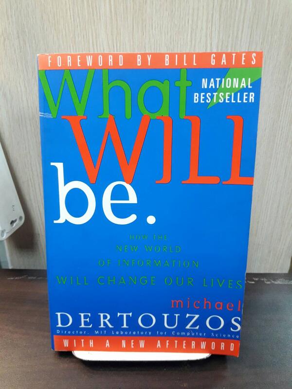 {雅舍二手書店} What WILL be Michael L.Dertouzos著 | 露天市集 | 全台最大的網路購物市集