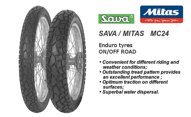[HA 哈利] SAVA / MITAS MC24 90/90-21 多功能胎 ENDURO | 露天市集 | 全台最大的網路購物市集