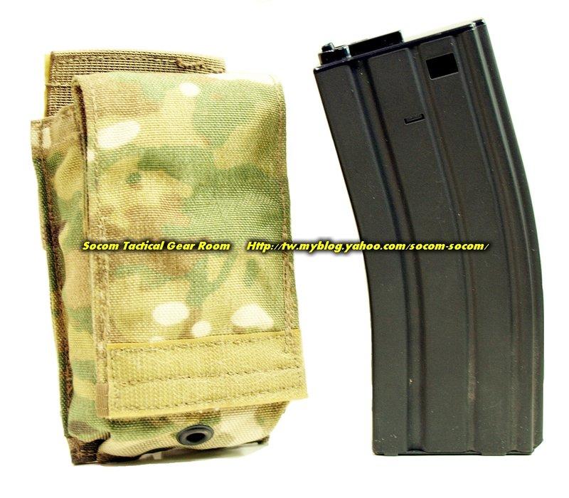 EAGLE 公發 MLCS SFLCS MOLLE 快抽式單連 M4 彈匣袋 MULTICAM MC色 多地型 (SEAL LBT RECON ...