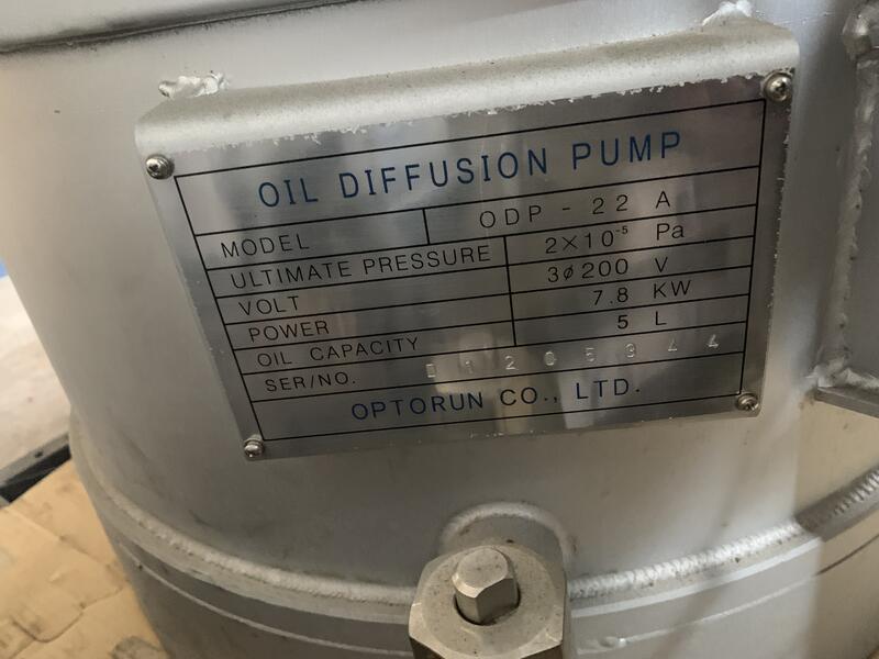 OPTORUN ODP-22A OIL DIFFUSION 油擴散幫浦 | 露天市集 | 全台最大的網路購物市集