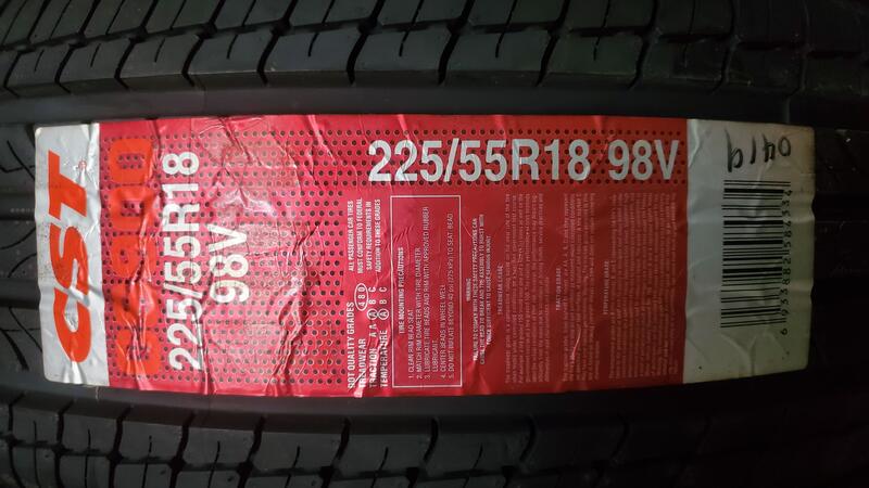 [平鎮協和輪胎]正新CST CS900 225/55R18 225/55/18 98V裝到好19年1週 | 露天市集 | 全台最大的網路購物市集