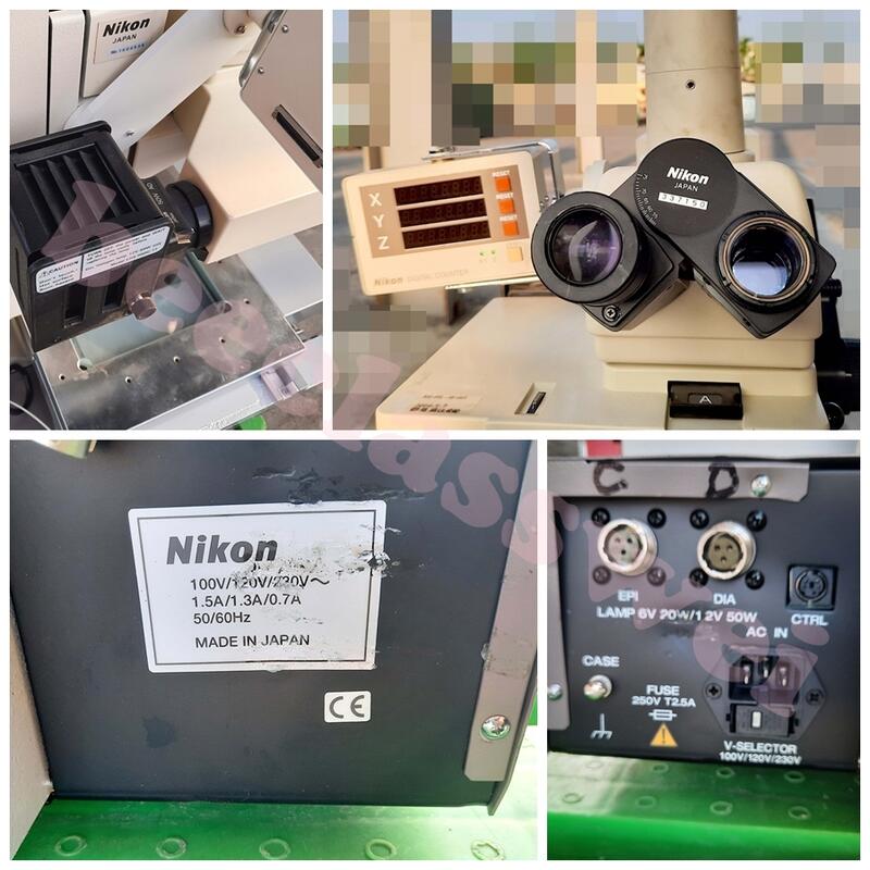 Nikon MM-60 金相工具顯微鏡 MICROSCOPE PD208 | 露天市集 | 全台最大的網路購物市集