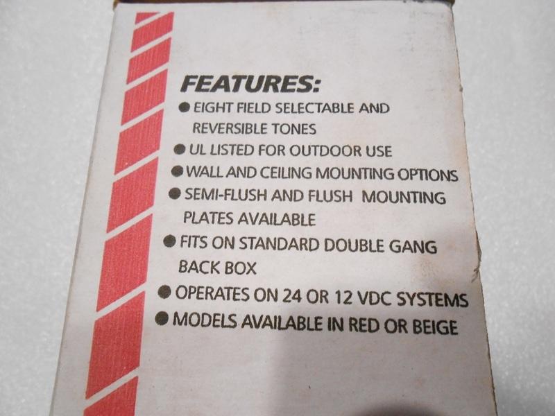 SYSTEM SENSOR MA-12/24D 多功能聲音警報器 【庫存新品】 | 露天市集 | 全台最大的網路購物市集