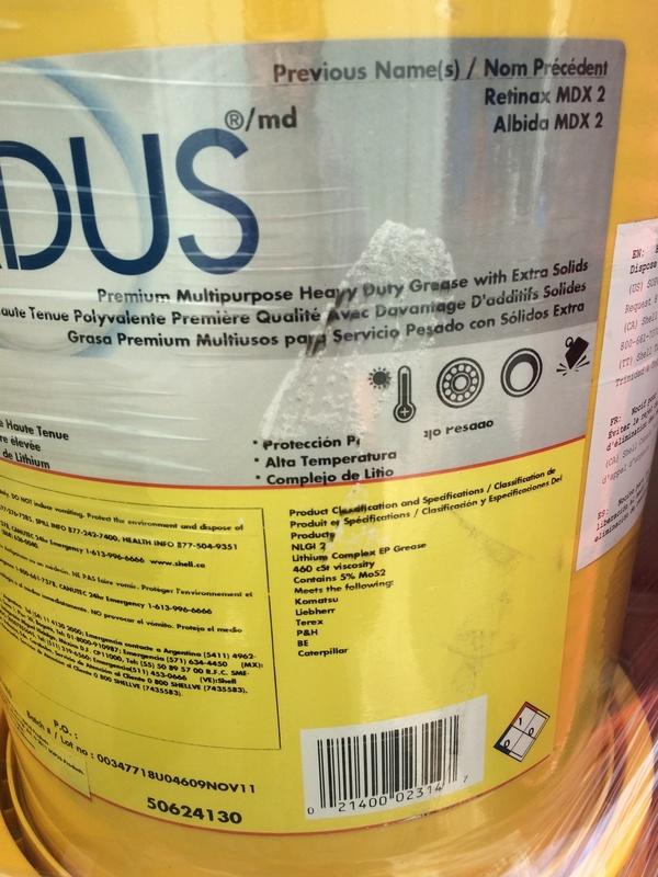 【殼牌Shell】鋰複合皂基二硫化鉬潤滑脂、Gadus S3 V460XD 2、18KG/桶裝【軸承、培林-潤滑用】 | 露天市集 | 全台最 ...