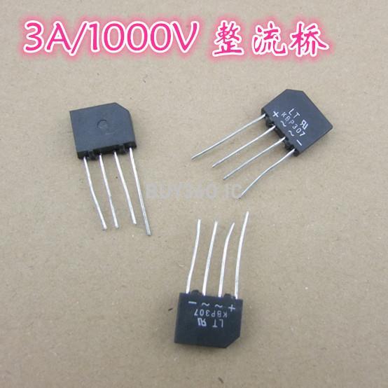W1014-1126 KBP307 3A 1000V 整流橋 整流管 模型配件 直插橋堆 交直流整流 | 露天拍賣