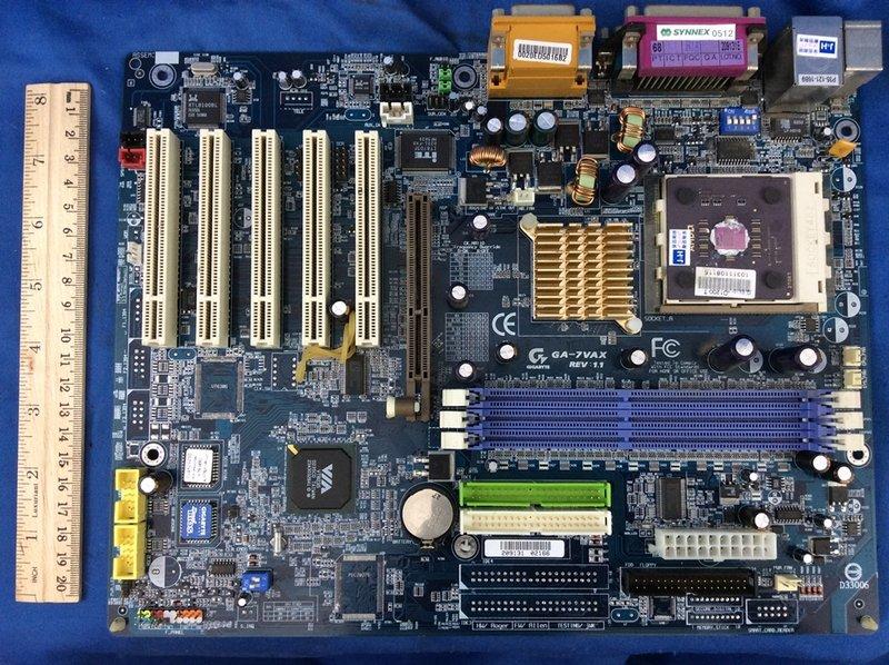 GIGABYTE GA-7VAX REV 1.1 D33006 Motherboard 主機板 電路板 924 | 露天市集 | 全台最大的 ...