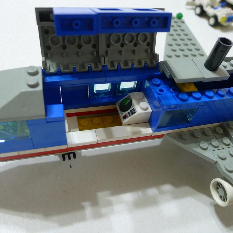 樂高lego 6544 太空梭 飛機 附說明書 無盒 有缺件 | 露天市集 | 全台最大的網路購物市集
