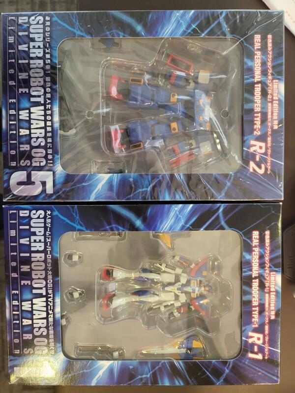 超級機器人大戰OG SRW SRX R1 R2 DVD附贈限定版公仔 | 露天市集 | 全台最大的網路購物市集