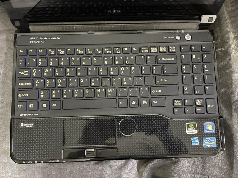 零件機-Fujitsu富士通14吋LH772 i5筆記型電腦(黑色)......面板有亮線 | 露天市集 | 全台最大的網路購物市集