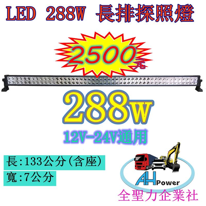 LED 288w 12v 24v 工作燈 霧燈 照明燈 探照燈 投射燈 砂石車 聯結車 堆高機 吉普車 挖土機 | 露天市集 | 全台最大的 ...