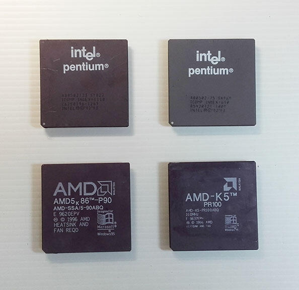 【窮人電腦】早期骨董586 CPU出清！不同款式有4顆價格不一請參考頁面！ | 露天拍賣