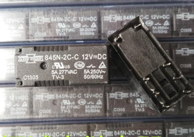 繼電器 845N-2C-C-12VDC 8腳 5A 12V原裝正品 | 露天市集 | 全台最大的網路購物市集