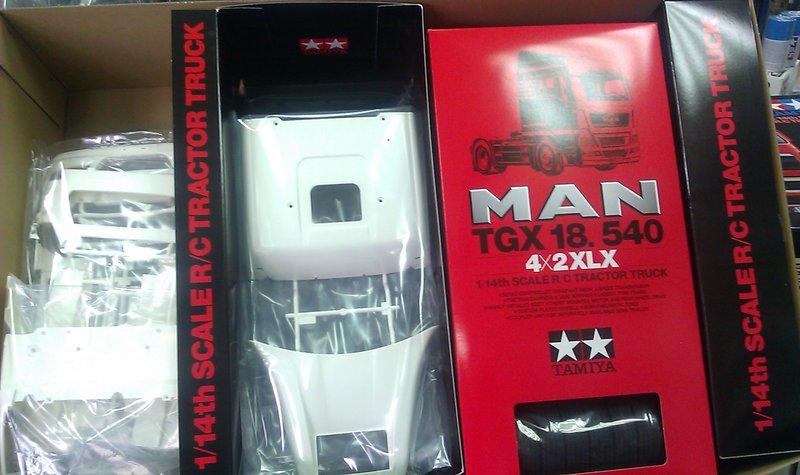 ﹝高速模型﹞TAMIYA 1/14 RC MAN TGX 18.540 4x2 XLX | 露天市集 | 全台最大的網路購物市集