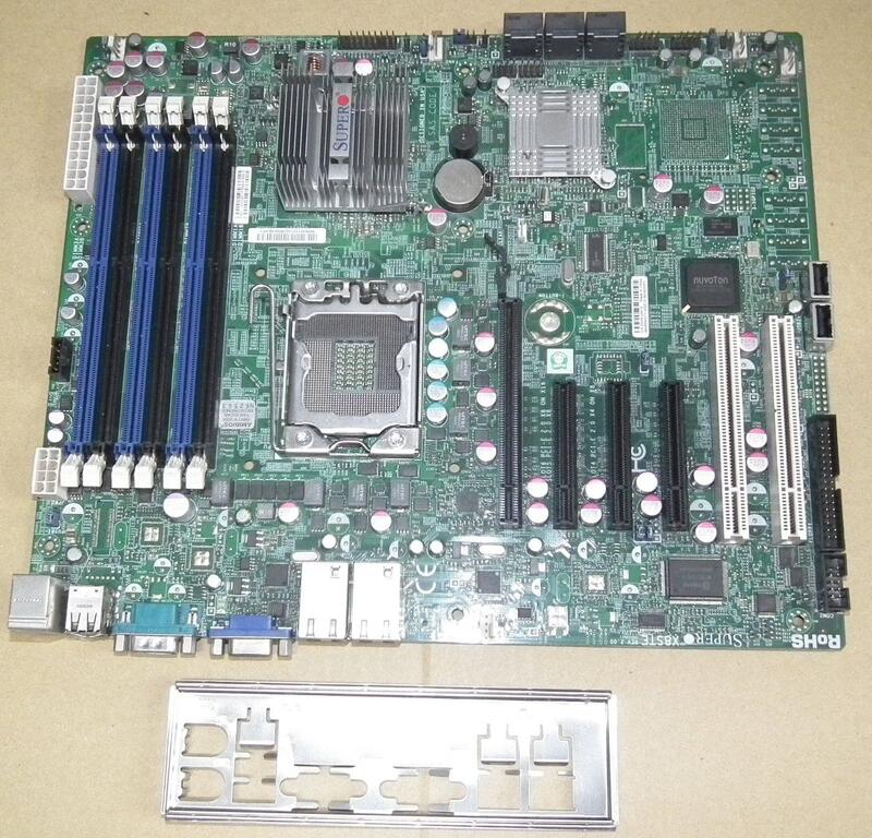 SUPERMICRO X8STE主機板LGA1366主板X58美超微REV 2.00版(I7-920 W3520) | 露天市集 | 全台最大 ...