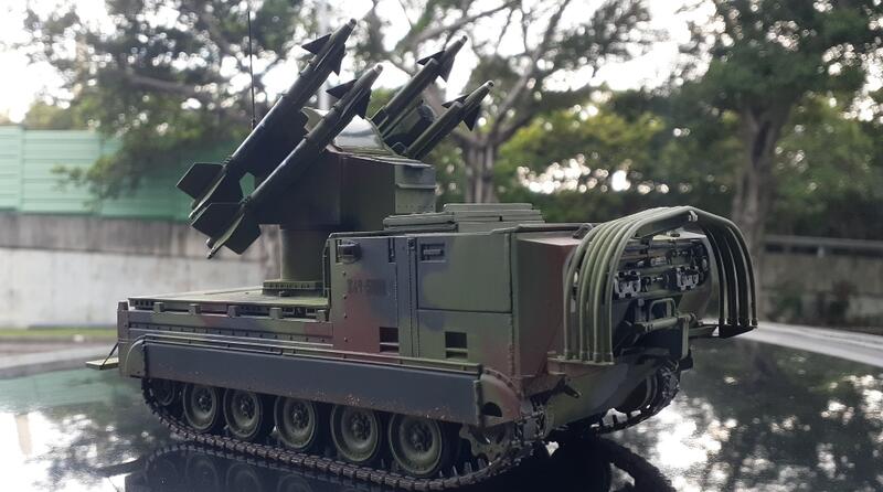 1/35國軍M730A1檞樹飛彈發射車，完成品。 | 露天市集 | 全台最大的網路購物市集