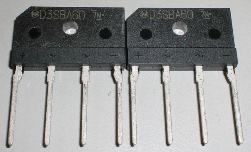 橋式 整流 二極体 (SHINDENGEN D3SBA60 ) 3S 600V 4A | 露天市集 | 全台最大的網路購物市集