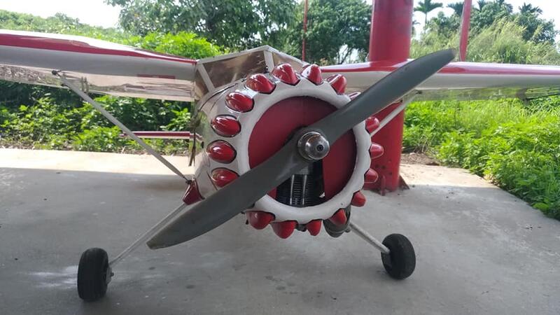 ECom Stinson Reliant SR-9 SR9 OS GF40 2500mm 高翼機 | 露天拍賣