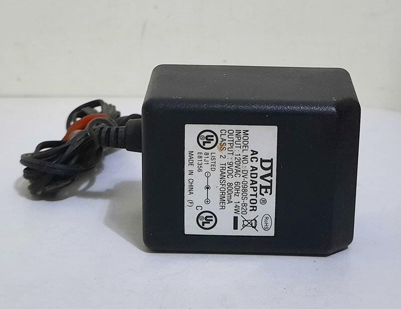 DVE AC Adapter 變壓器/電源供應器/電源線(DV-0980S-B20)9V | 露天市集 | 全台最大的網路購物市集